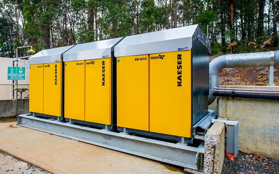 Collie WWTP reference project - KAESER COMPRESSORS Australia