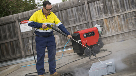 Cooler cleaning KAESER COMPRESSORS Australia