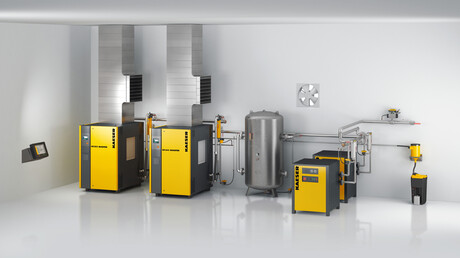 Compressed air system design layout and installation KAESER Know How blog