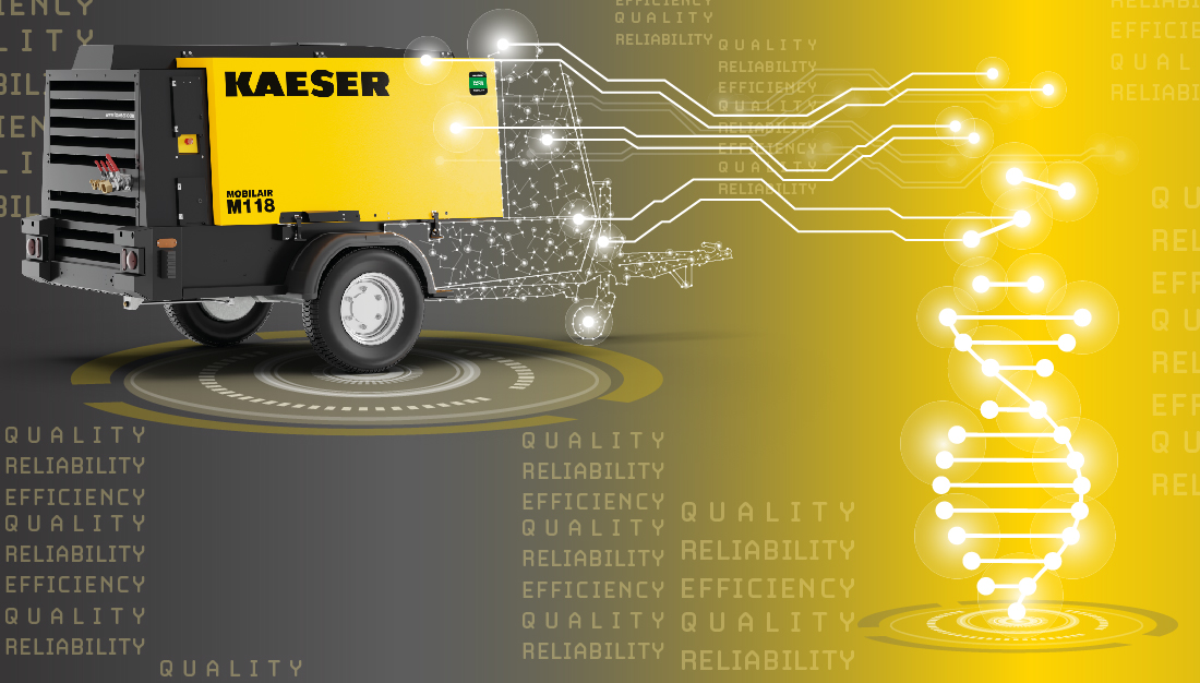 It's in our DNA. Portables - KAESER Compressors Australia