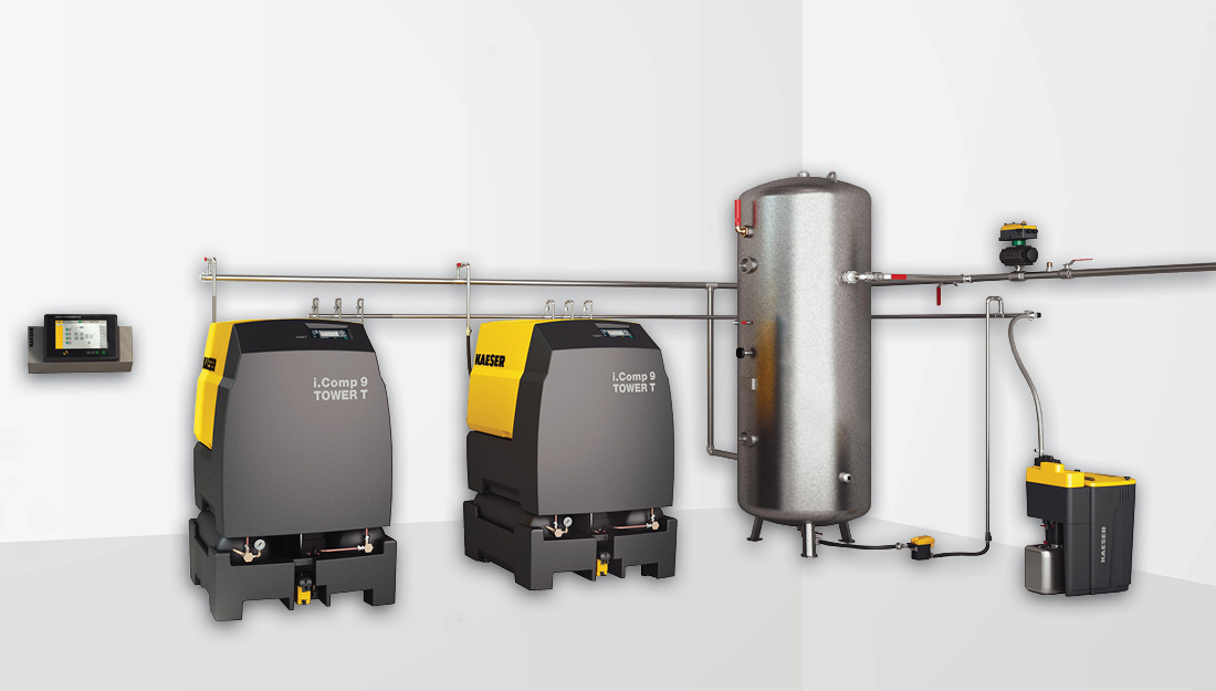 i.Comp 8 and 9 series reciprocating compressors - KAESER Compressors ...