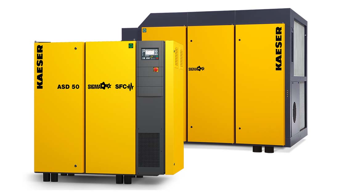 Rotary screw compressors with fluid cooling - KAESER COMPRESSORS Australia
