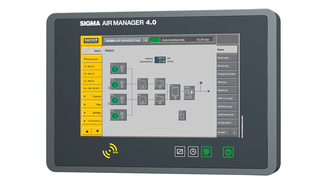 SIGMA AIR MANAGER 4.0 master controller - KAESER COMPRESSORS Australia