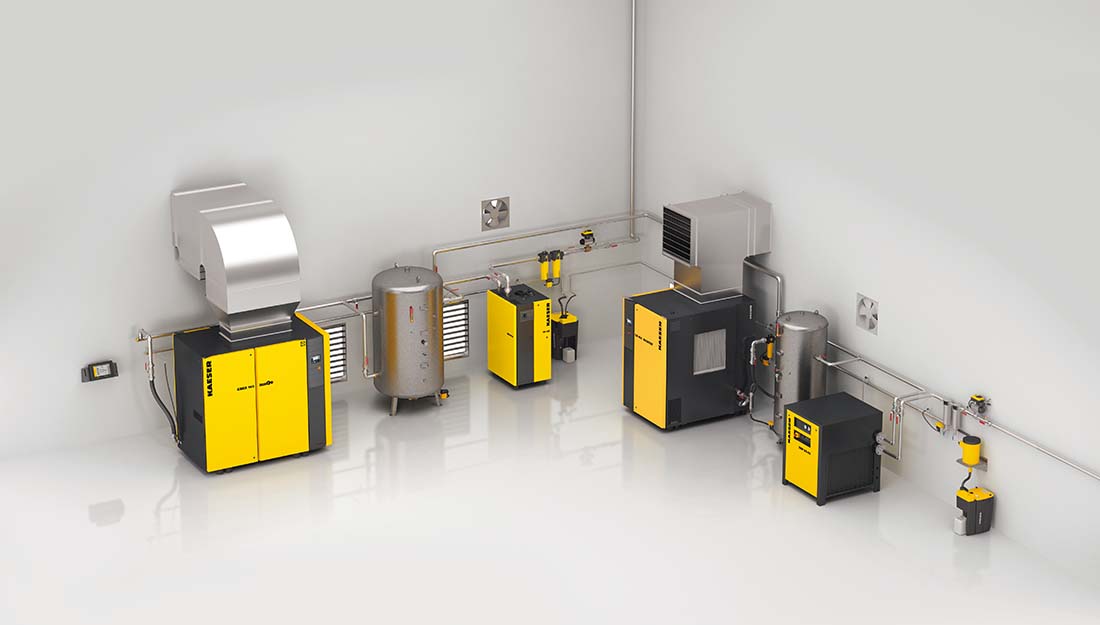 Compressed air systems by KAESER COMPRESSORS Australia